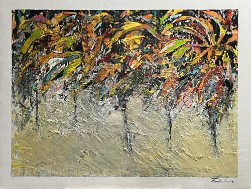 EXOTIQUE by Richard Dubure (2024) : Painting Oil on Linen - Singulart