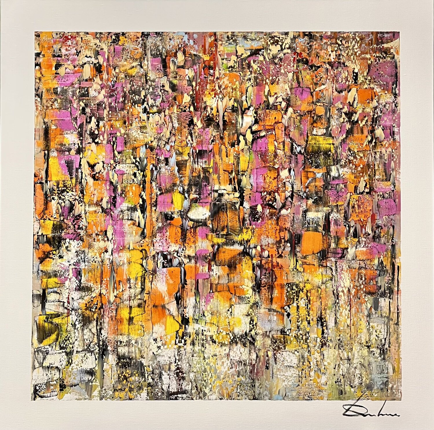 LES FEUX DU PRINTEMPS de Richard Dubure (2025): Pintura Óleo en Lino ...