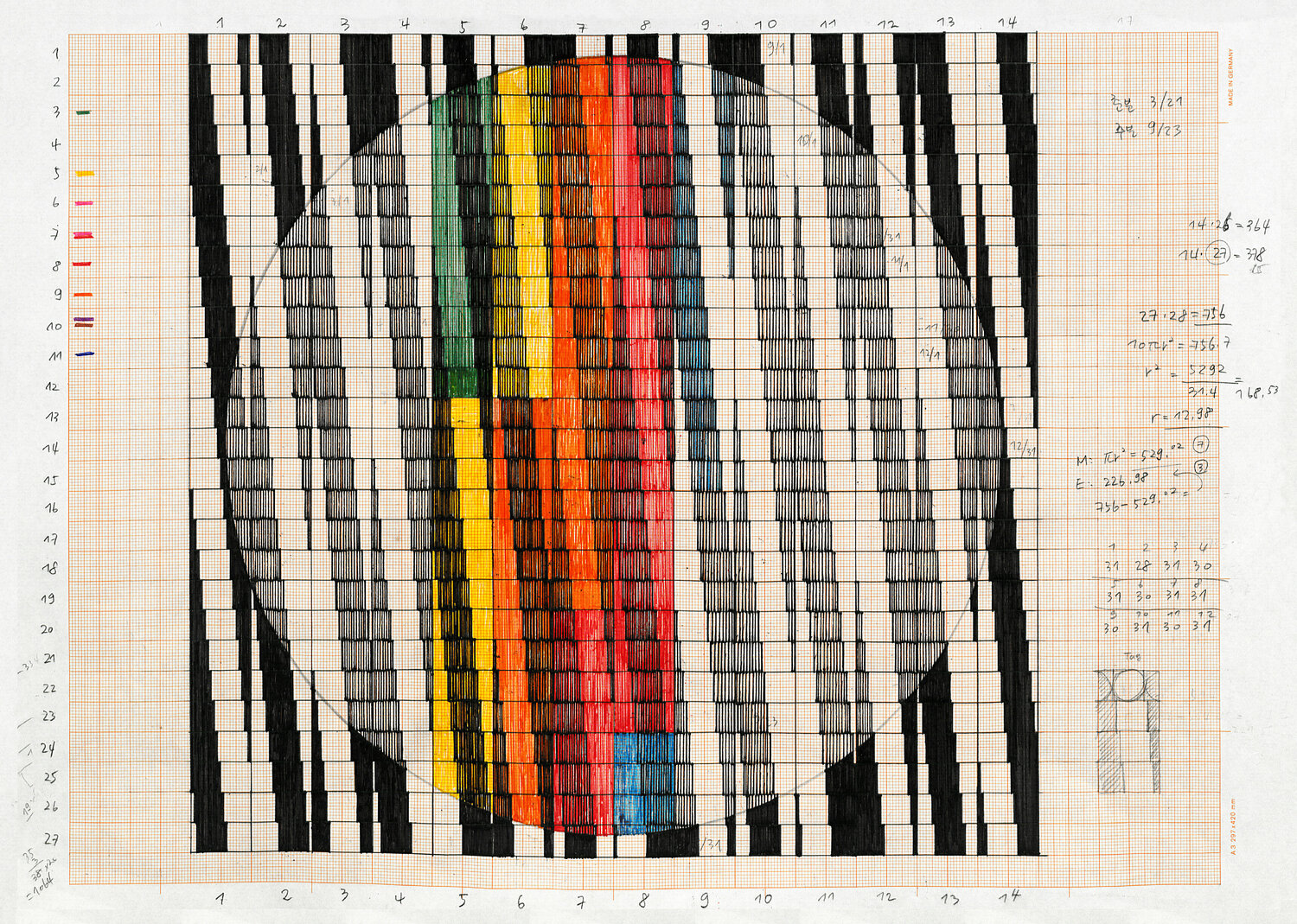 04SOLution_Kairos Vs. Chronos by Soo Youn Kim (2014) : Drawing Pencil ...