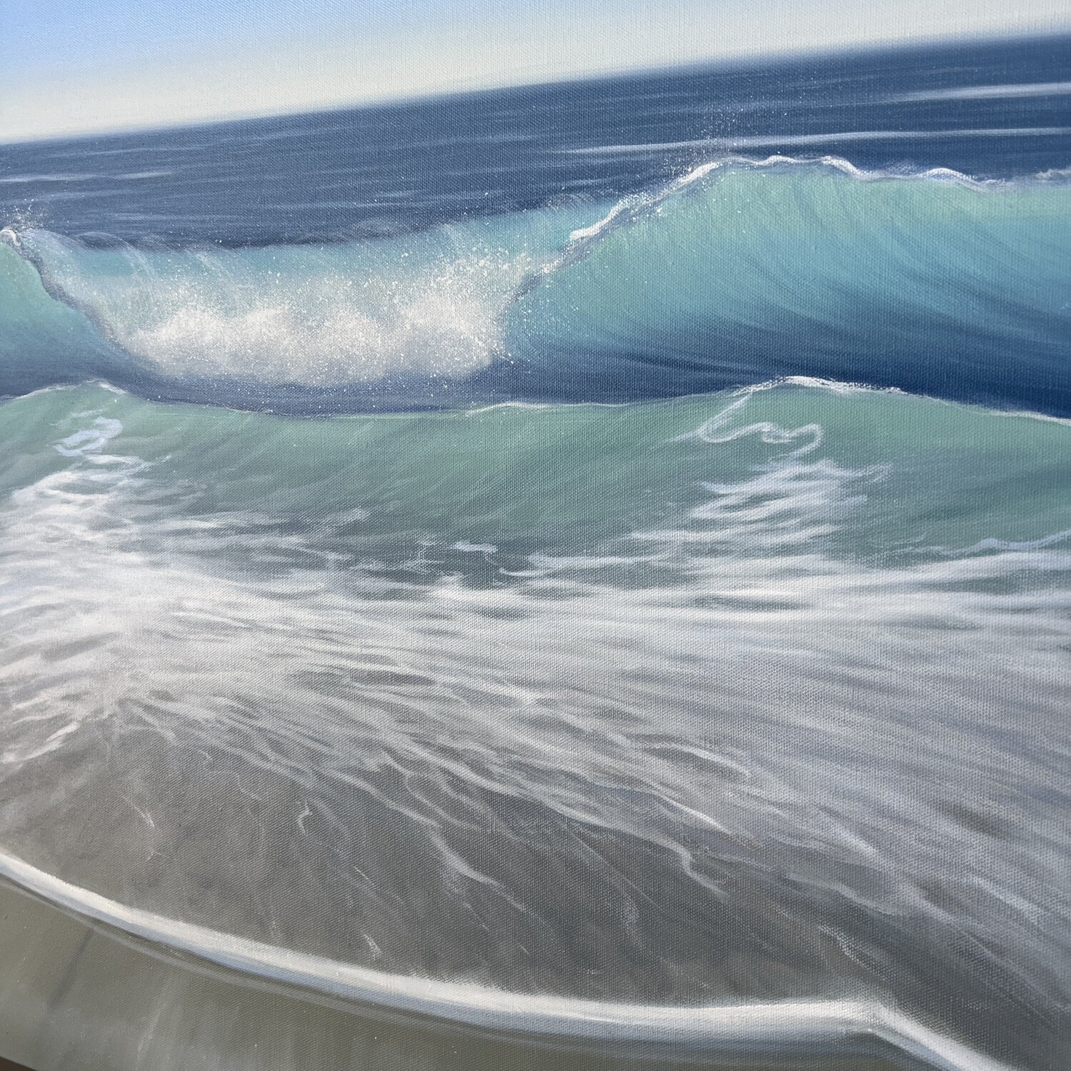 Island Getaway by Eva Volf (2024) : Painting Oil on Canvas - Singulart