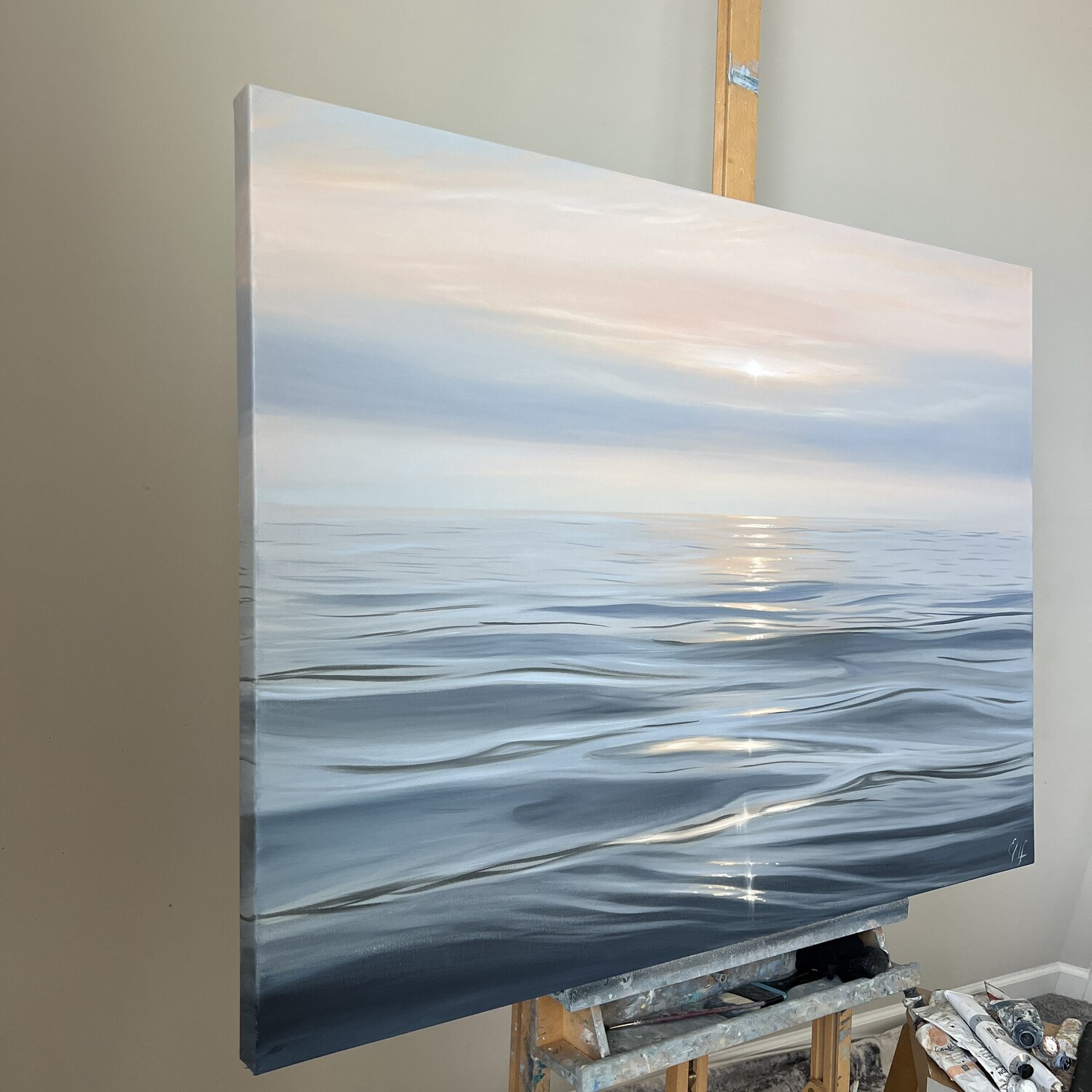 Early Morning Light by Eva Volf (2026) : Painting Oil on Canvas - Singulart