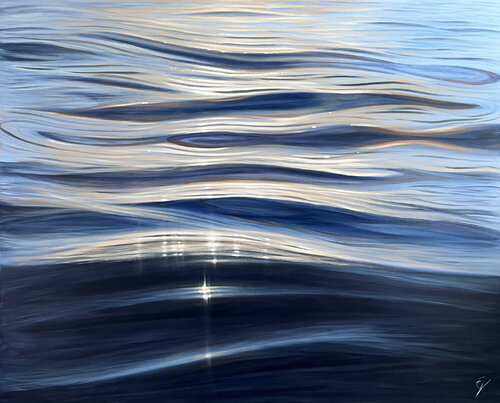 Eternal Sunshine by Eva Volf (2023) : Painting Oil on Canvas - Singulart