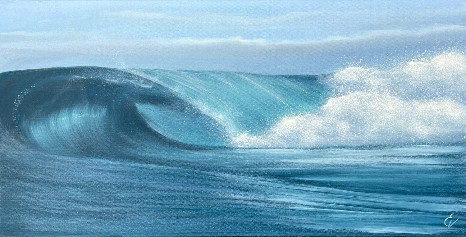 Child of The Sea by Eva Volf (2024) : Painting Oil on Canvas - Singulart