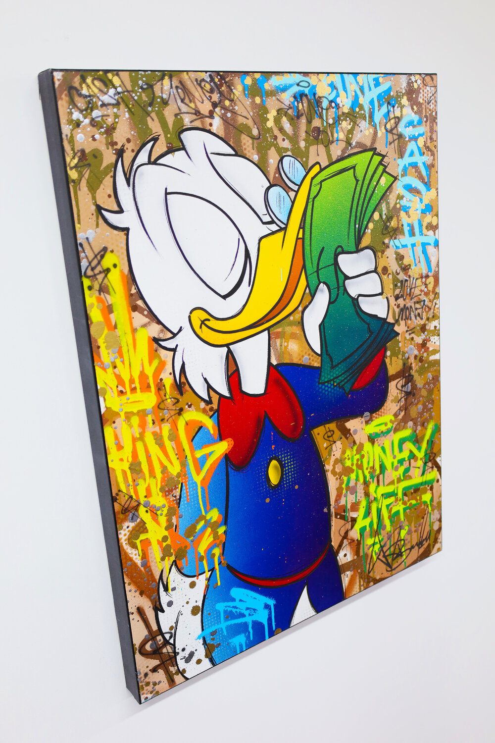 PICSOU MONEY DRUG by Vincent Bardou (2021) : Painting Acrylic, Graffiti ...