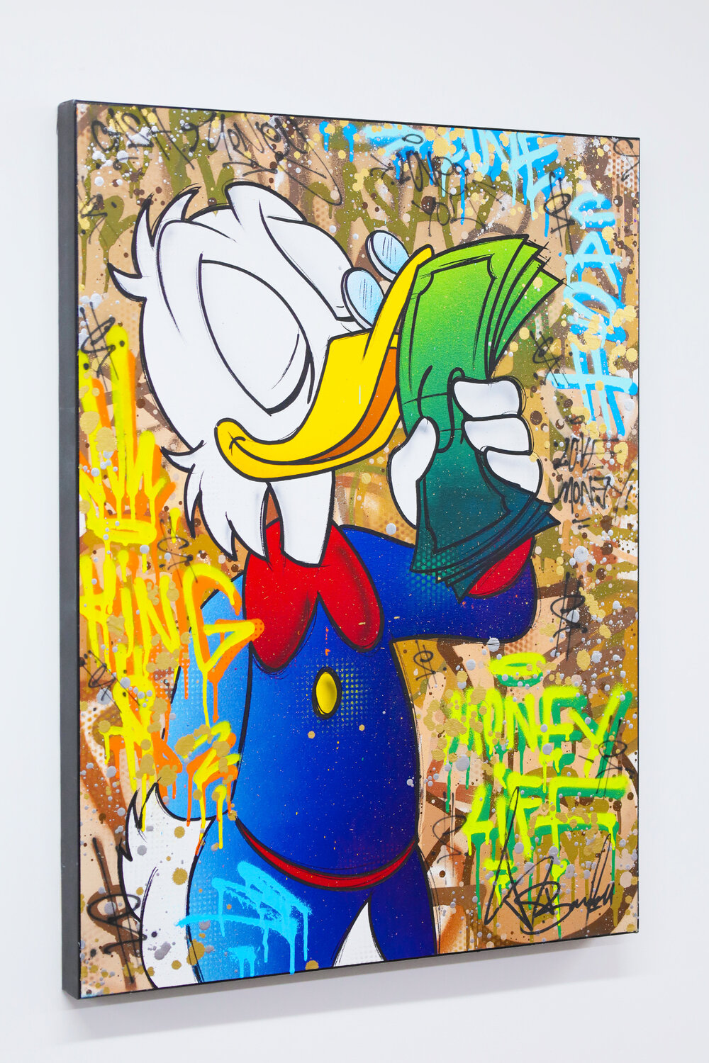 PICSOU MONEY DRUG by Vincent Bardou (2021) : Painting Acrylic, Graffiti ...