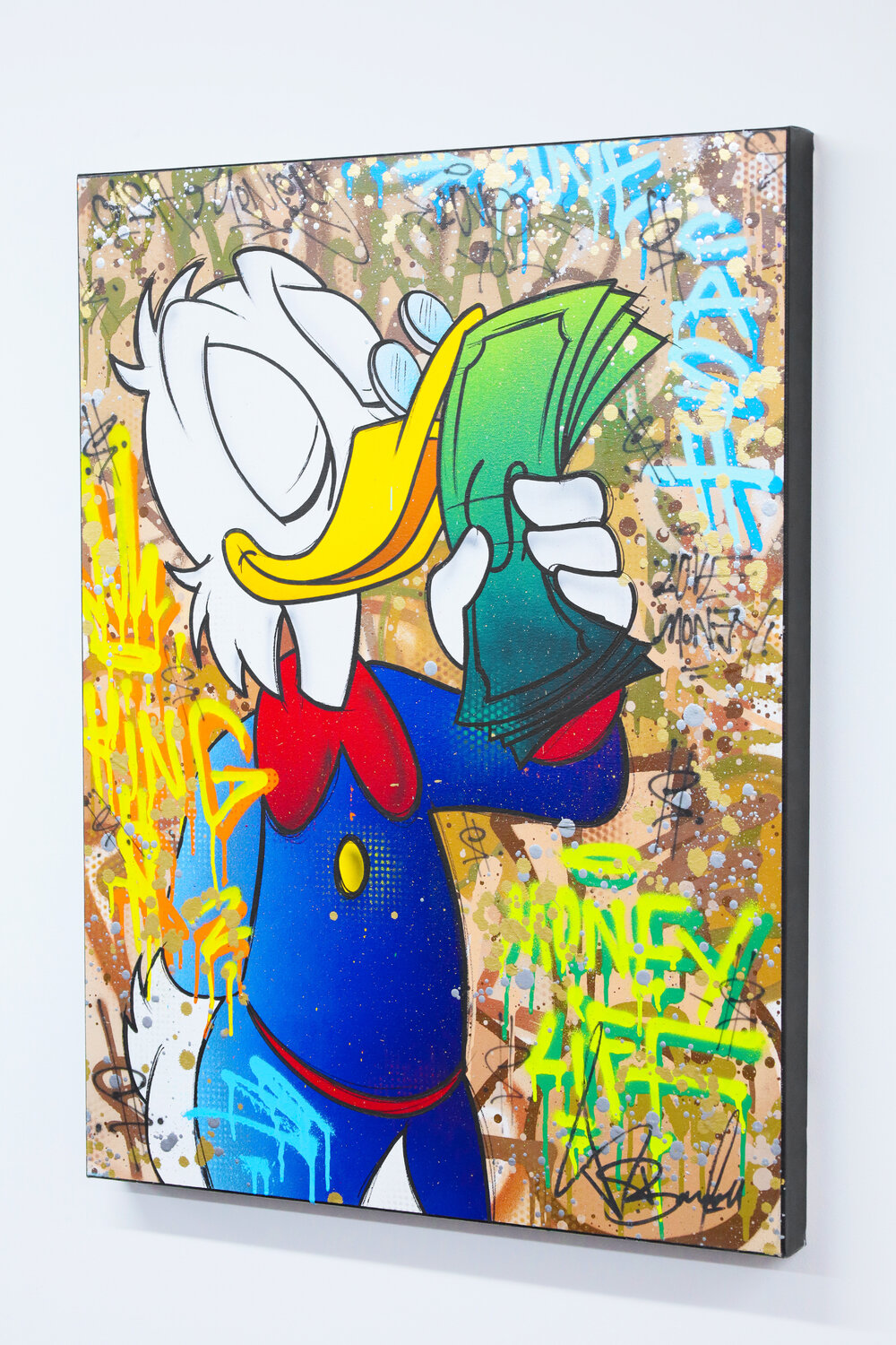 PICSOU MONEY DRUG by Vincent Bardou (2021) : Painting Acrylic, Graffiti ...