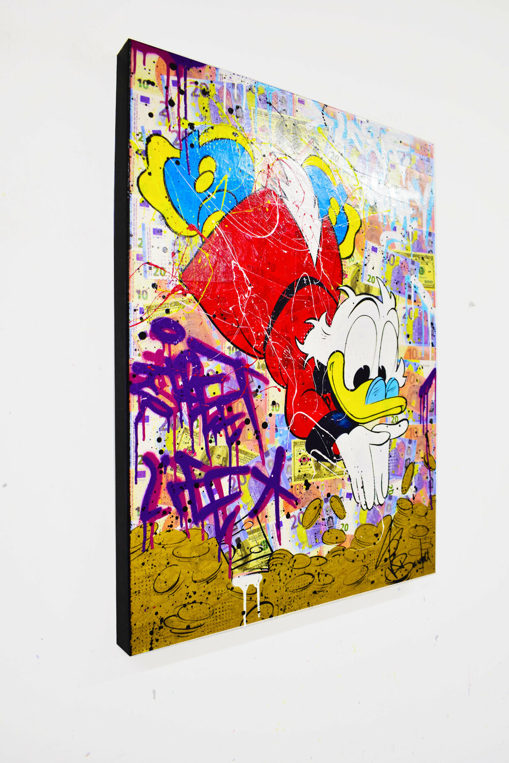 PICSOU DIVING INTO THE UNKNOWN by Vincent Bardou (2020) : Painting ...