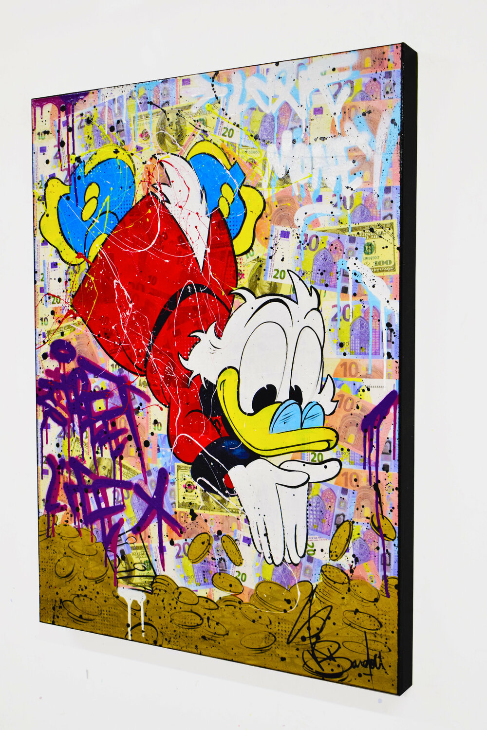 PICSOU DIVING INTO THE UNKNOWN by Vincent Bardou (2020) : Painting ...