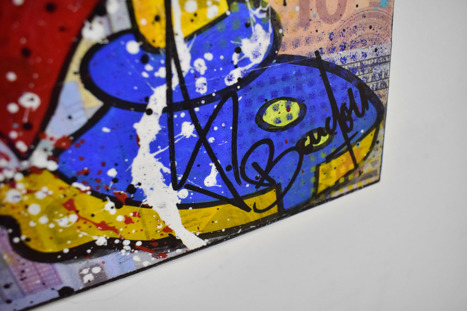 PICSOU MONEY by Vincent Bardou (2020) : Painting Acrylic, Oil on Canvas ...