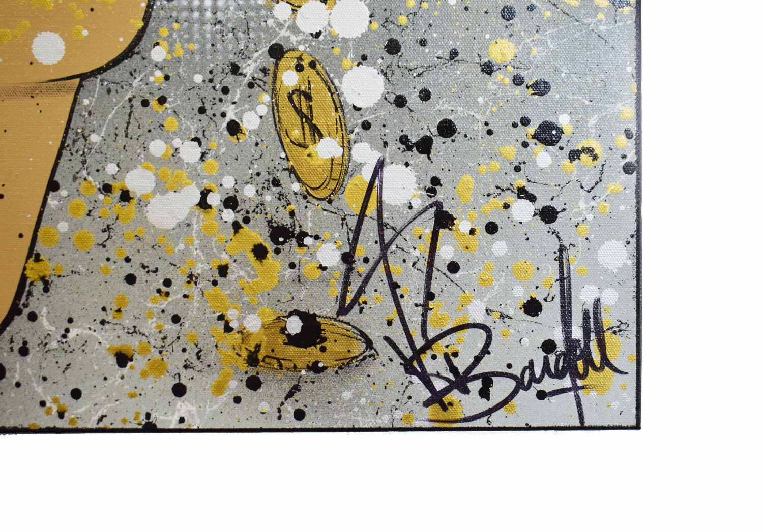 PICSOU MONEY MONEY by Vincent Bardou (2020) : Painting Acrylic, Collage ...