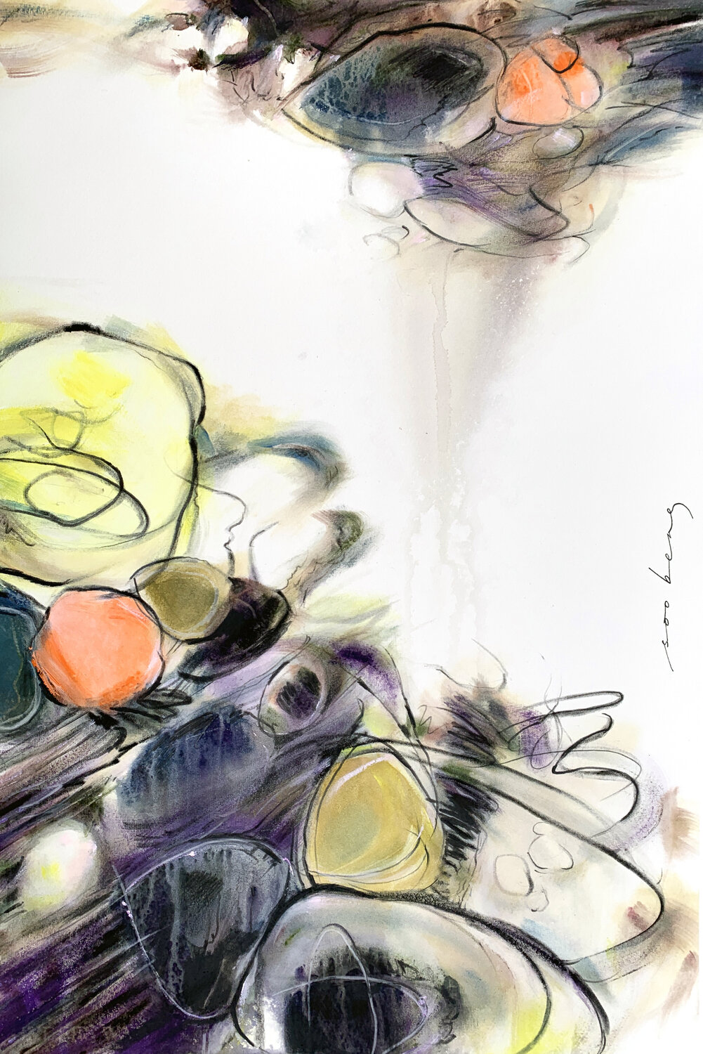 Choreography of Earth by Soo Beng Lim (2025) : Drawing India Ink on ...