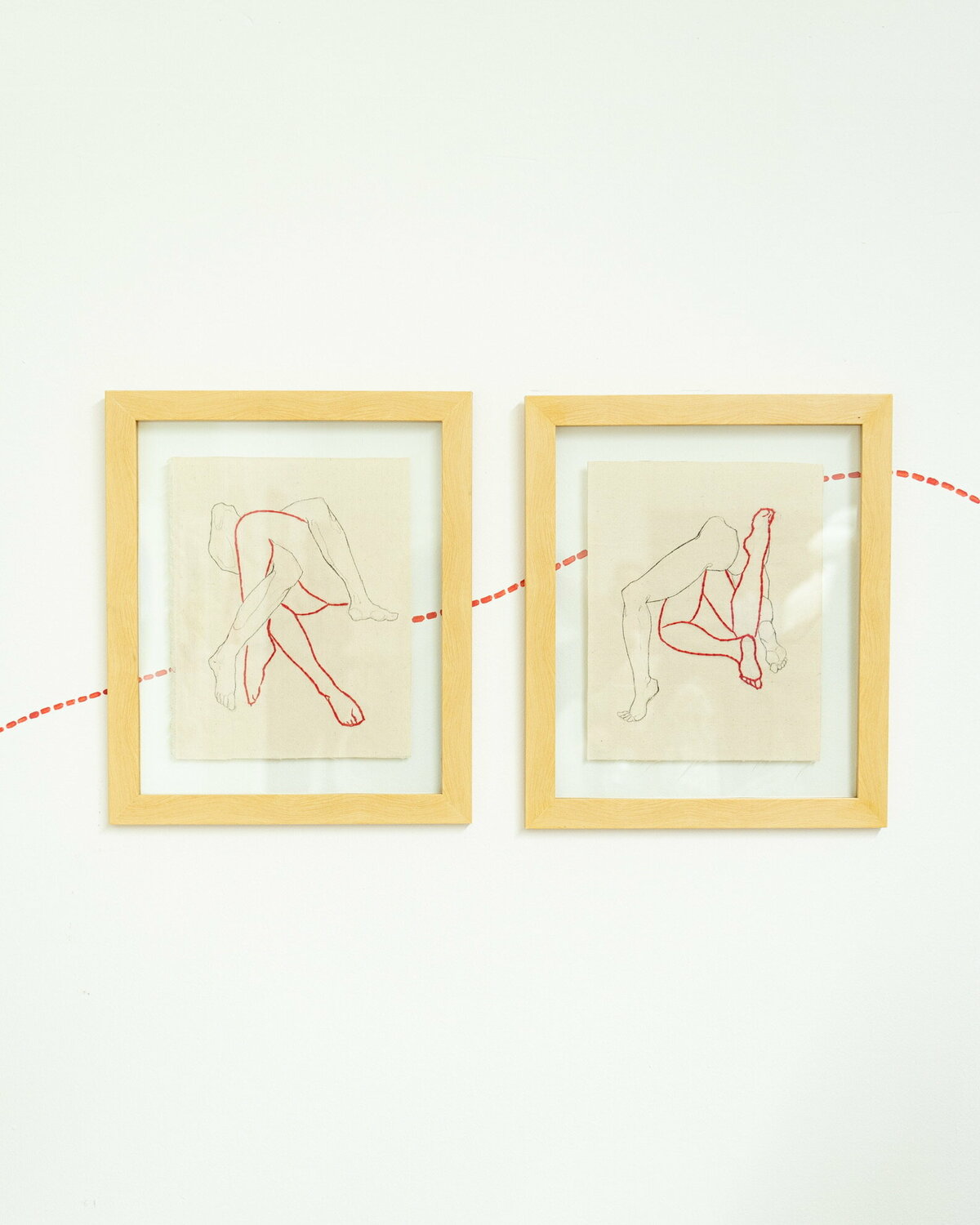 Empierne II by Daniela Urdaneta (2022) : Textile Embroidery on Canvas ...