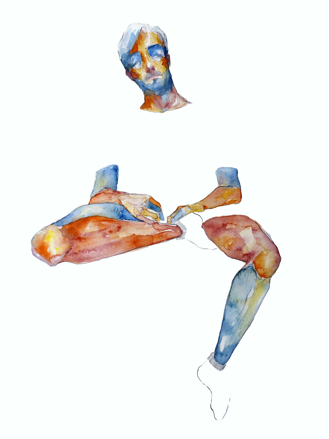 El Recorrido de un Gesto V by Daniela Urdaneta (2020) : Work on Paper ...