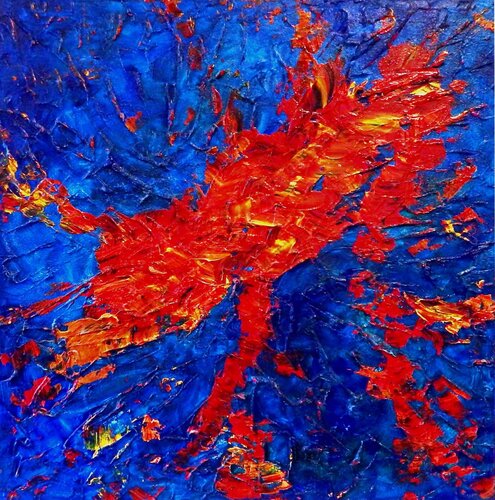 Vulkan Kilauea auf Hawaii 25-1-1 by Rudi Art Peters (2025) : Painting ...