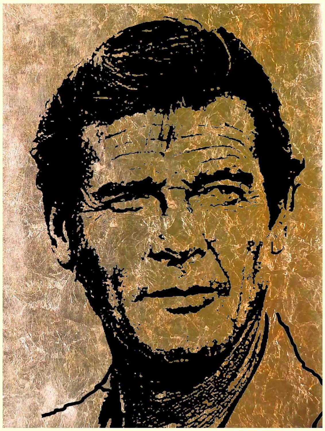 Roger Moore 2 90 120 by Rudi Art Peters (2022) : Painting Acrylic ...