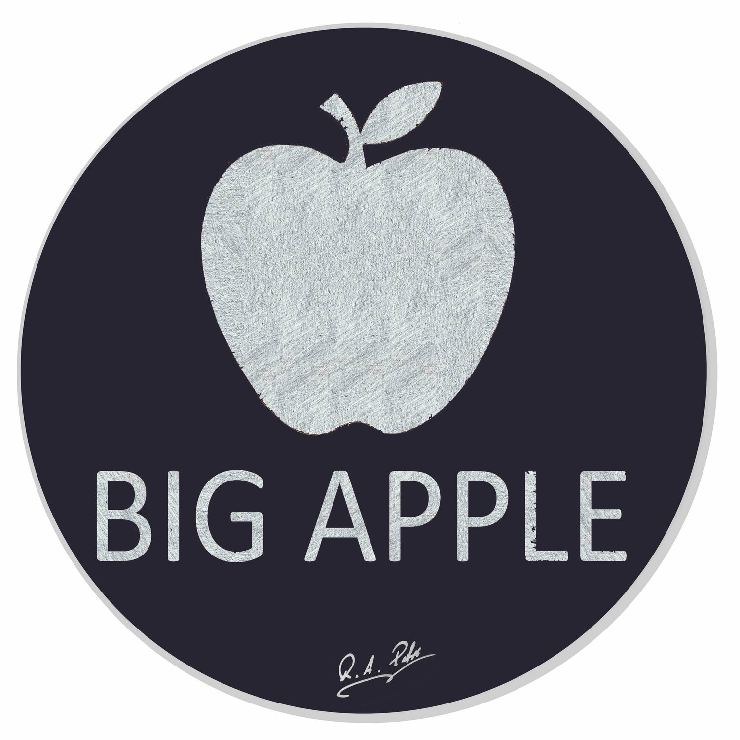 NEW YORK the BIG APPLE # 3 by Rudi Art Peters (2020) : Work on Paper ...