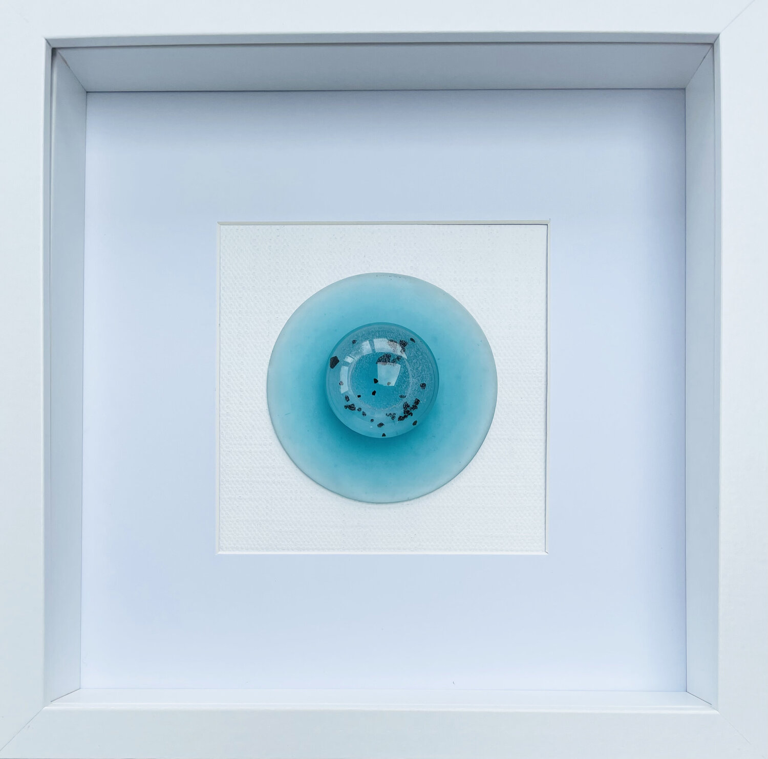 Planète #4 by Catherine Ludeau (2022) : Painting Resin on Cardboard ...