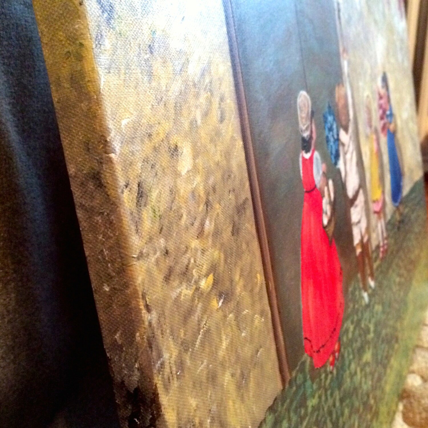 Children by Elena Parau (2010) : Painting Acrylic, Colored Pencil on ...