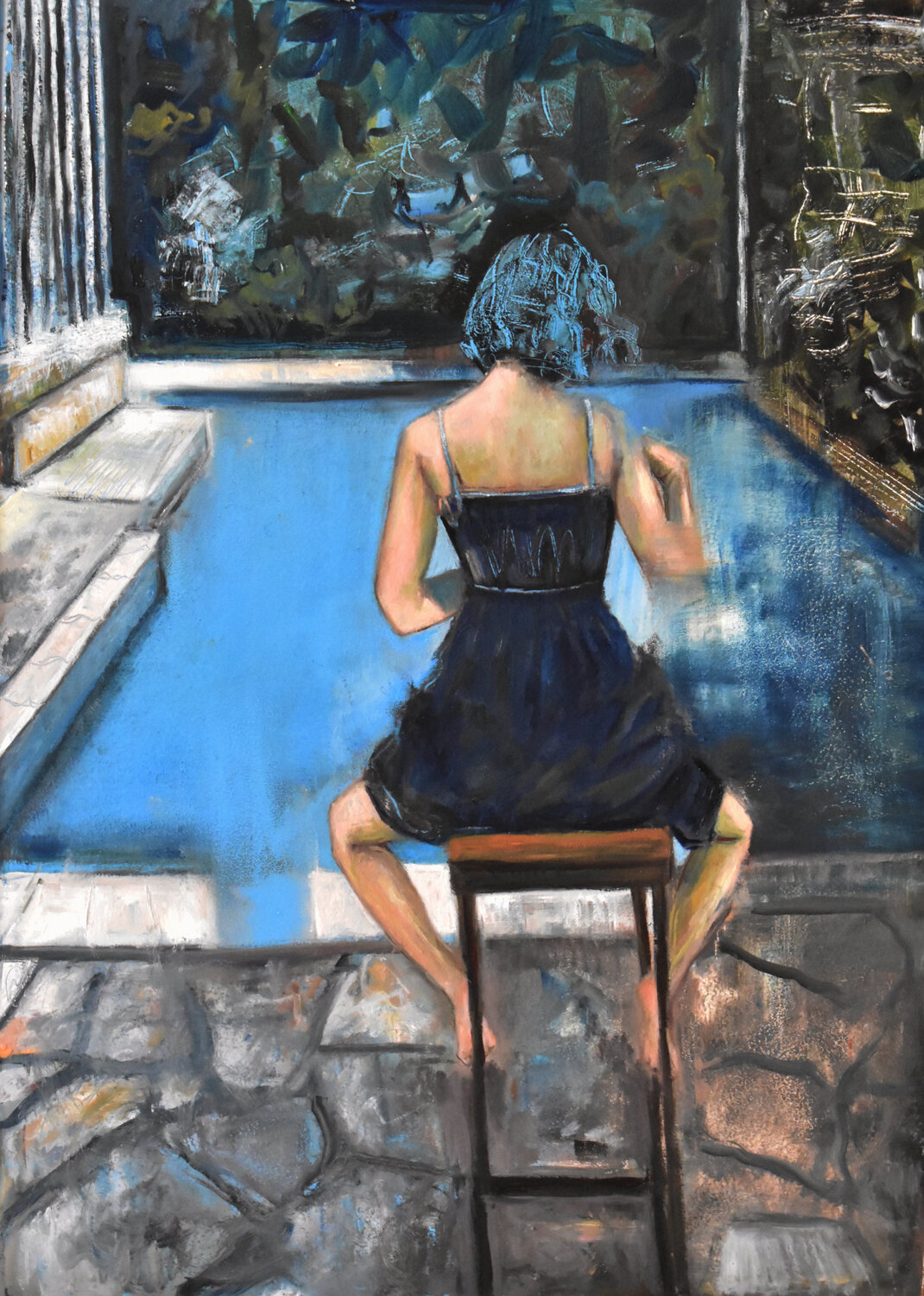 Exterior by Roberto Gutiérrez Currás (2022) : Painting Oil on Wood ...