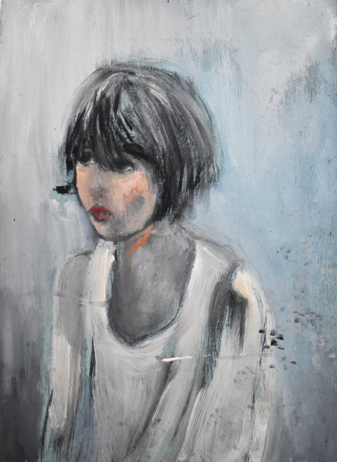 Recuerdo by Roberto Gutiérrez Currás (2023) : Painting Oil on Wood ...