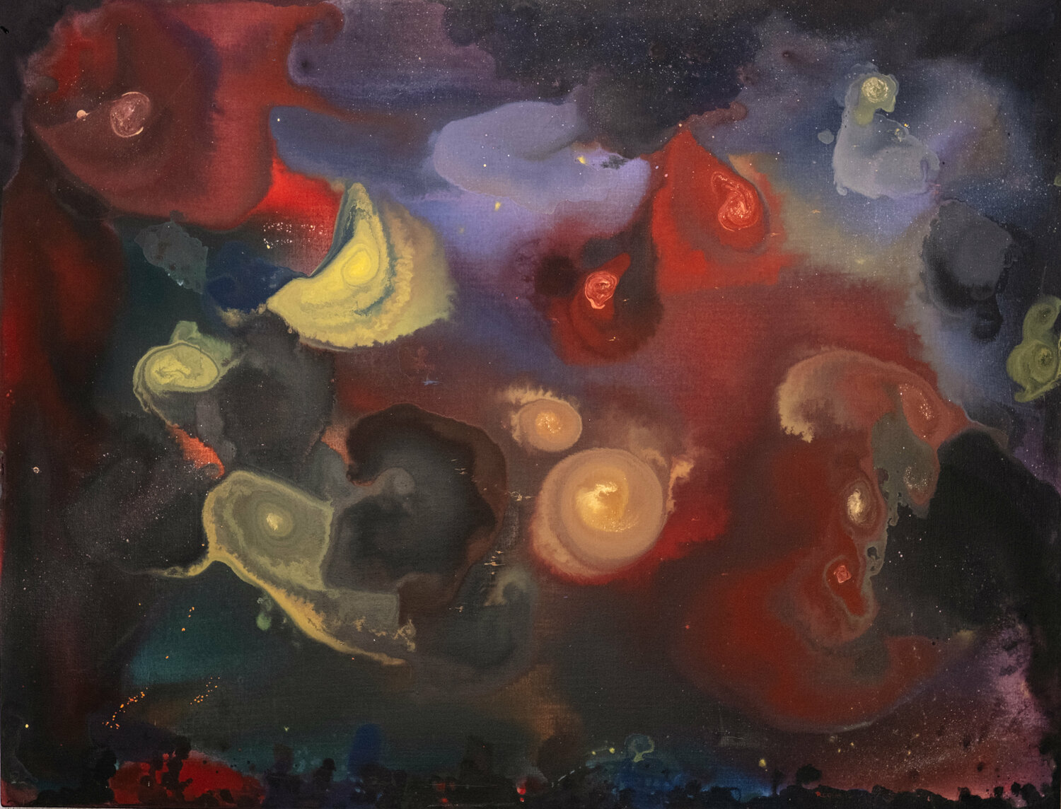 Out of the Universe by Roque Reyes (2019) : Painting Acrylic on Canvas ...