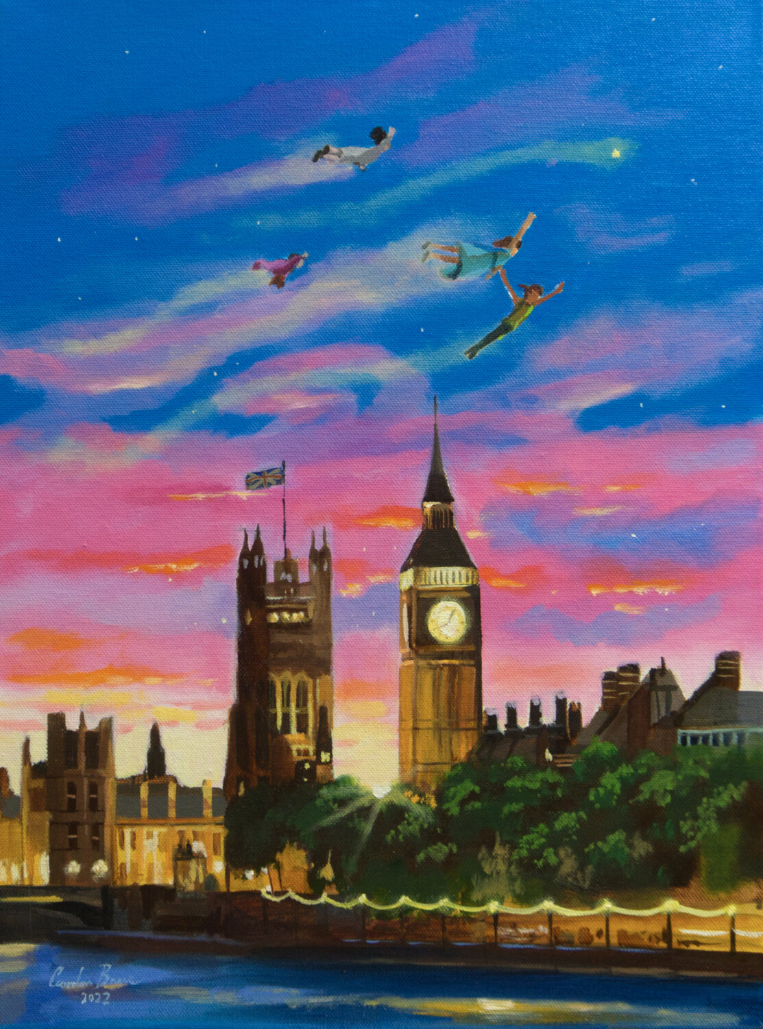 Peter Pan Clock Tower