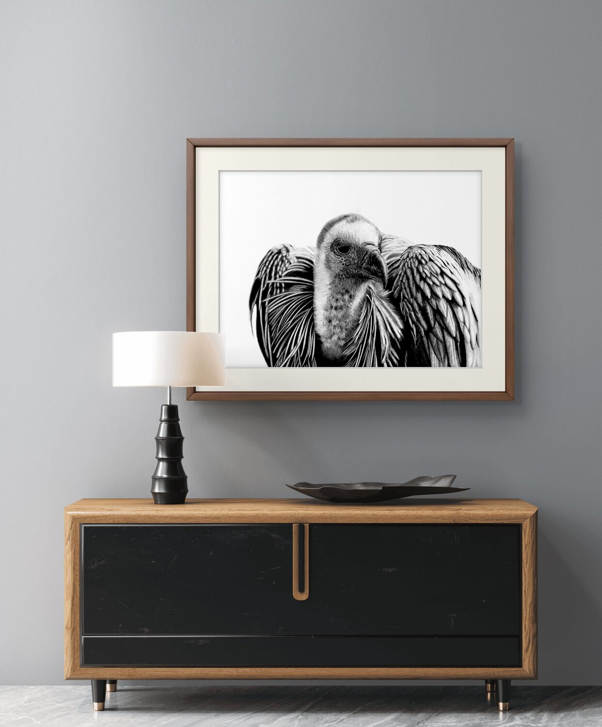 Cape Vulture by Paul Stowe (2020) : Drawing Pencil on Paper - Singulart