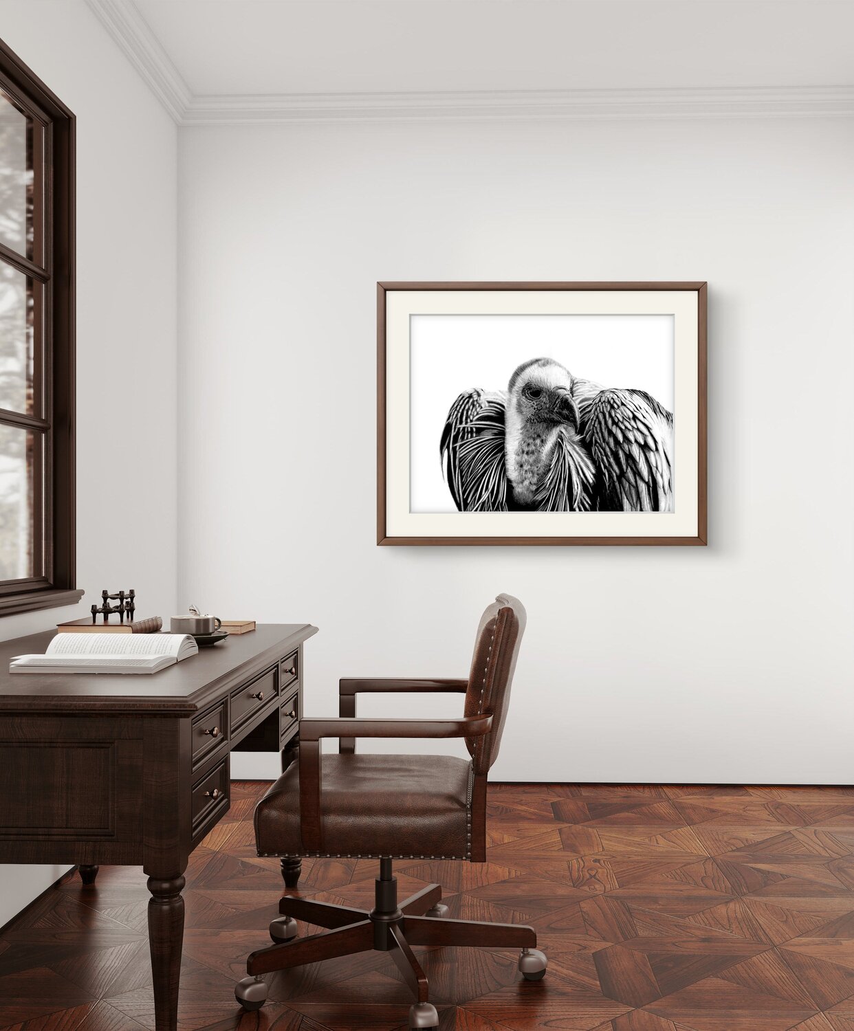 Cape Vulture by Paul Stowe (2020) : Drawing Pencil on Paper - Singulart