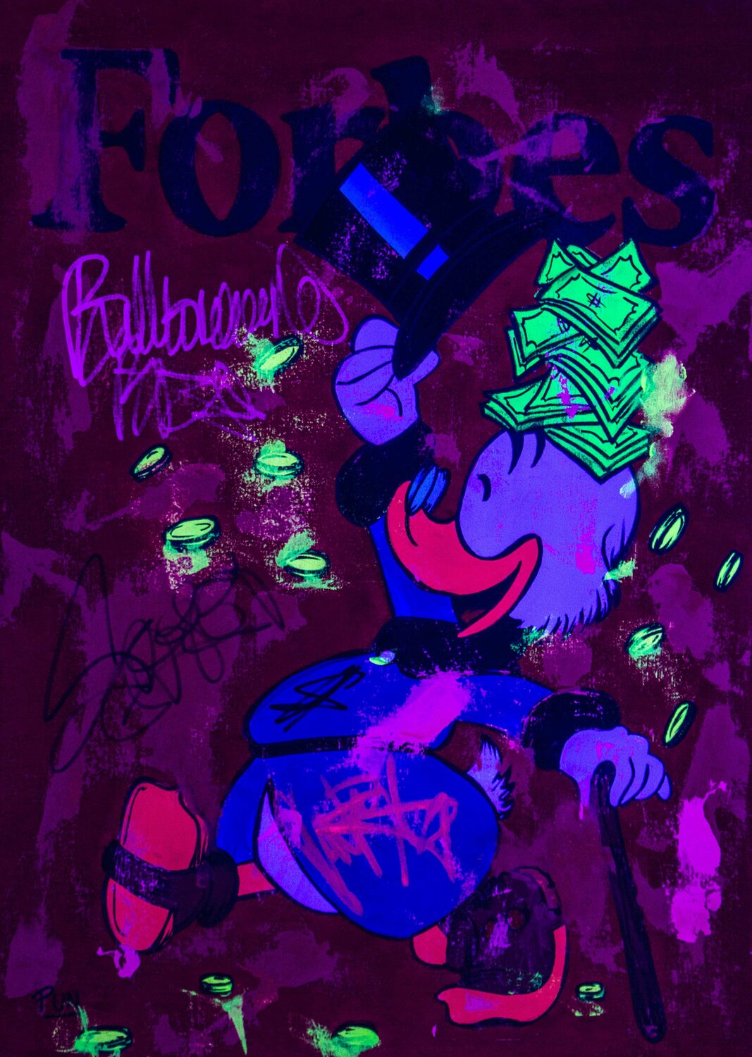 Scrooge McDuck literally thinking about money Forbes Magazine by Carlos ...