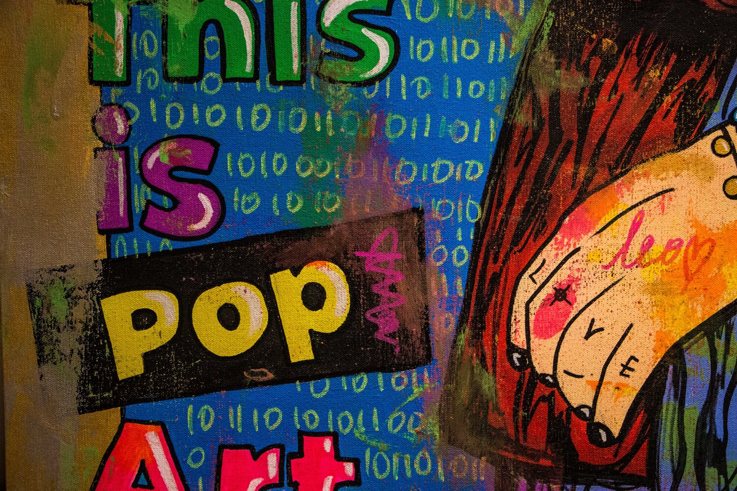 Mona Lisa Pop Art Realism by Carlos Pun (2022) : Painting Acrylic, Oil ...