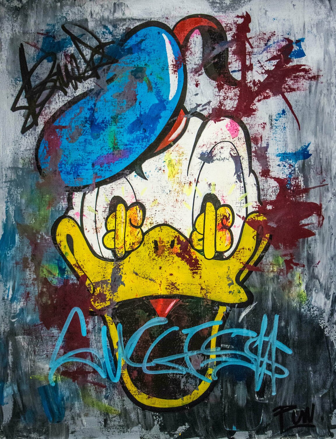 Donald Duck Graffiti