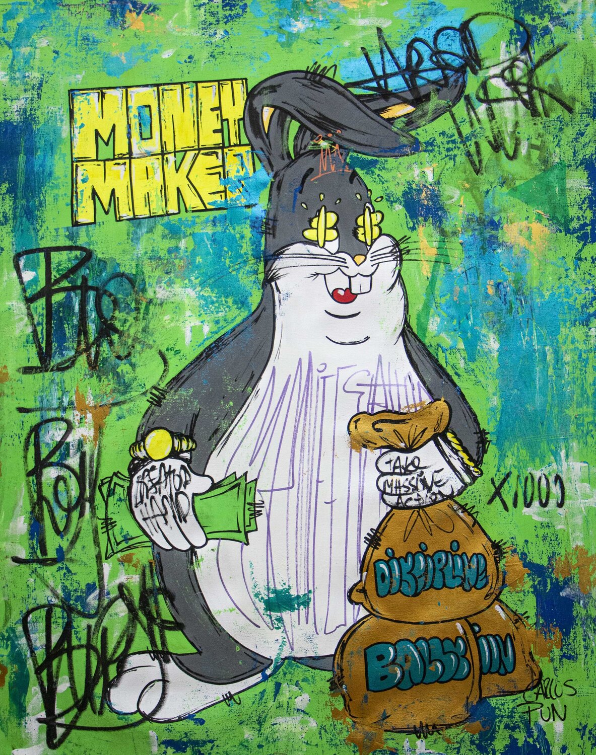 Bugs Bunny Smoking Weed Drawings