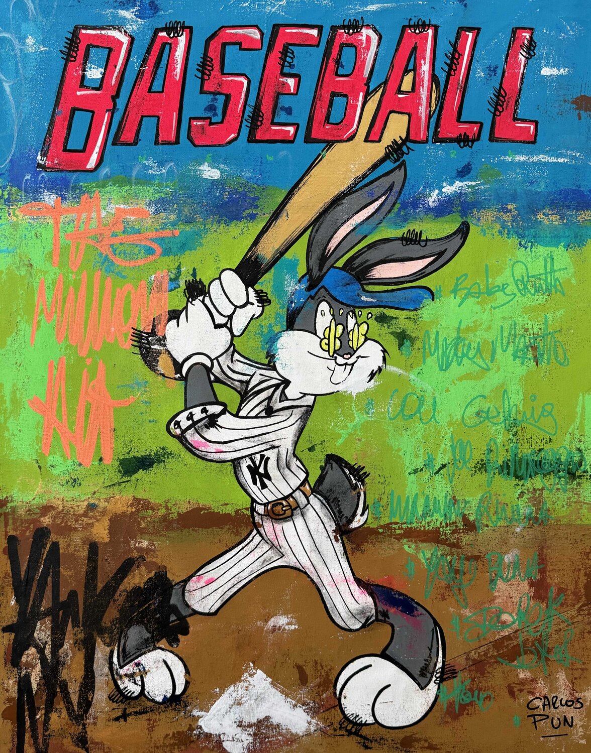 Baseball Bugs Bunny - The Million Home Run by Carlos Pun (2024 ...