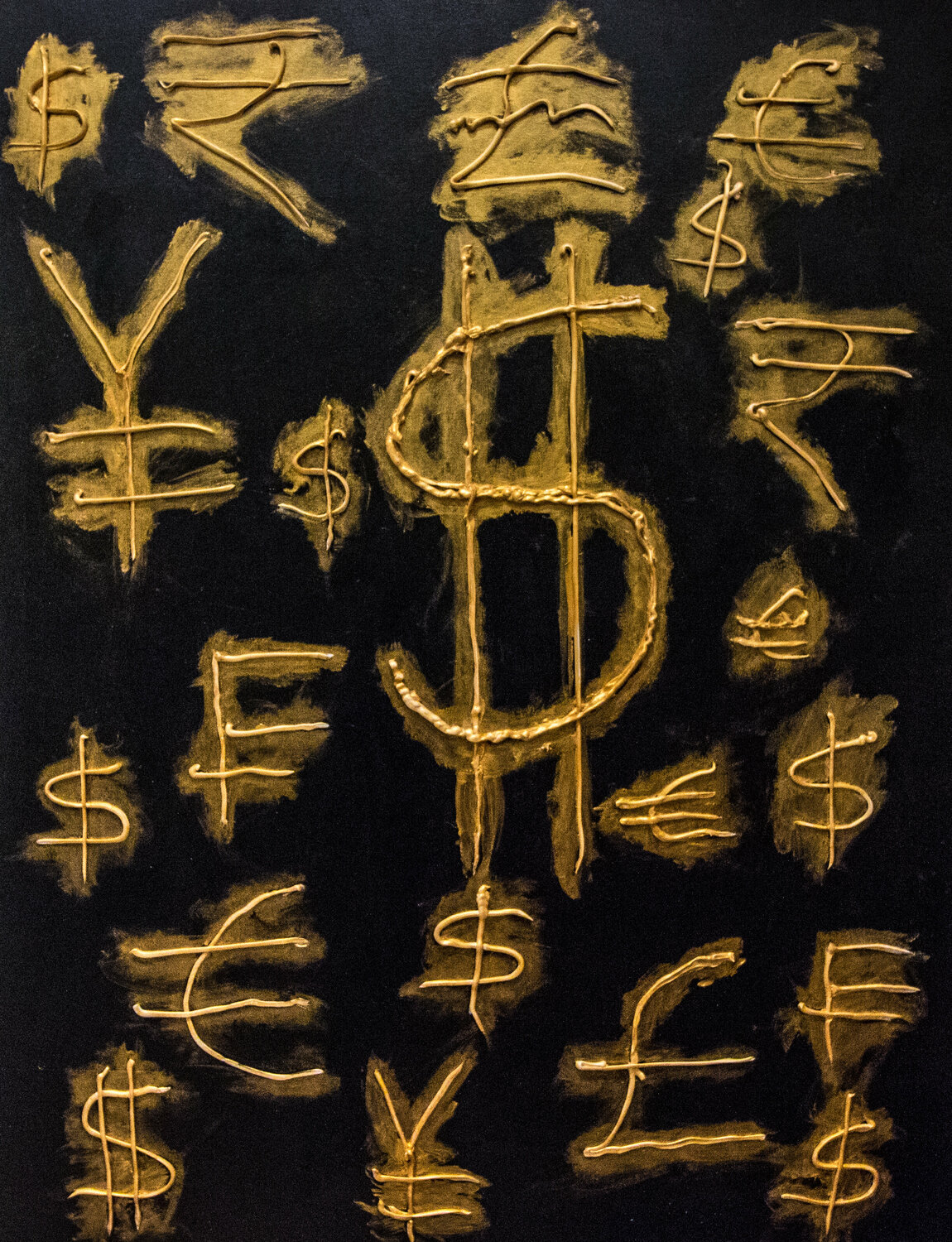 World Currency by Carlos Pun (2018) : Painting Acrylic, Gouache on ...