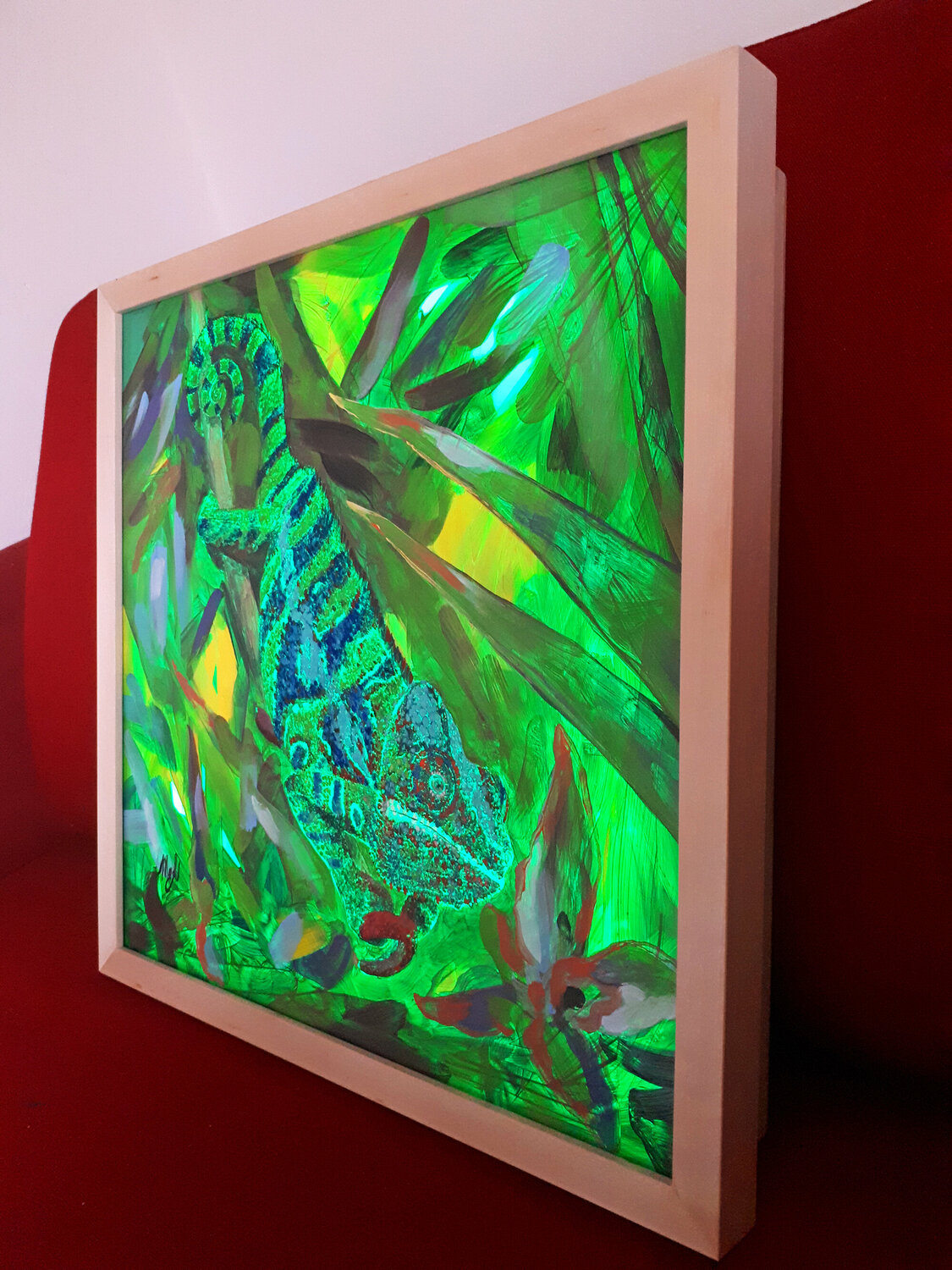 The Illusionist of the Forest by Maria Elena Luciani (2020) : Painting ...