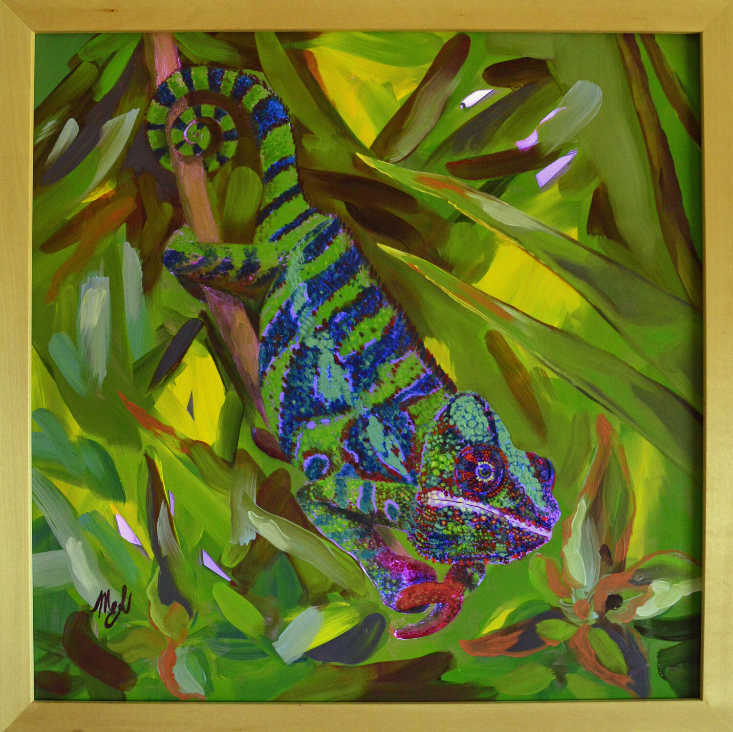 The Illusionist of the Forest by Maria Elena Luciani (2020) : Painting ...