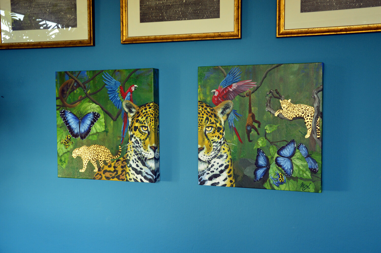 The Reign of the Jaguar II by Maria Elena Luciani (2020) : Painting Oil ...