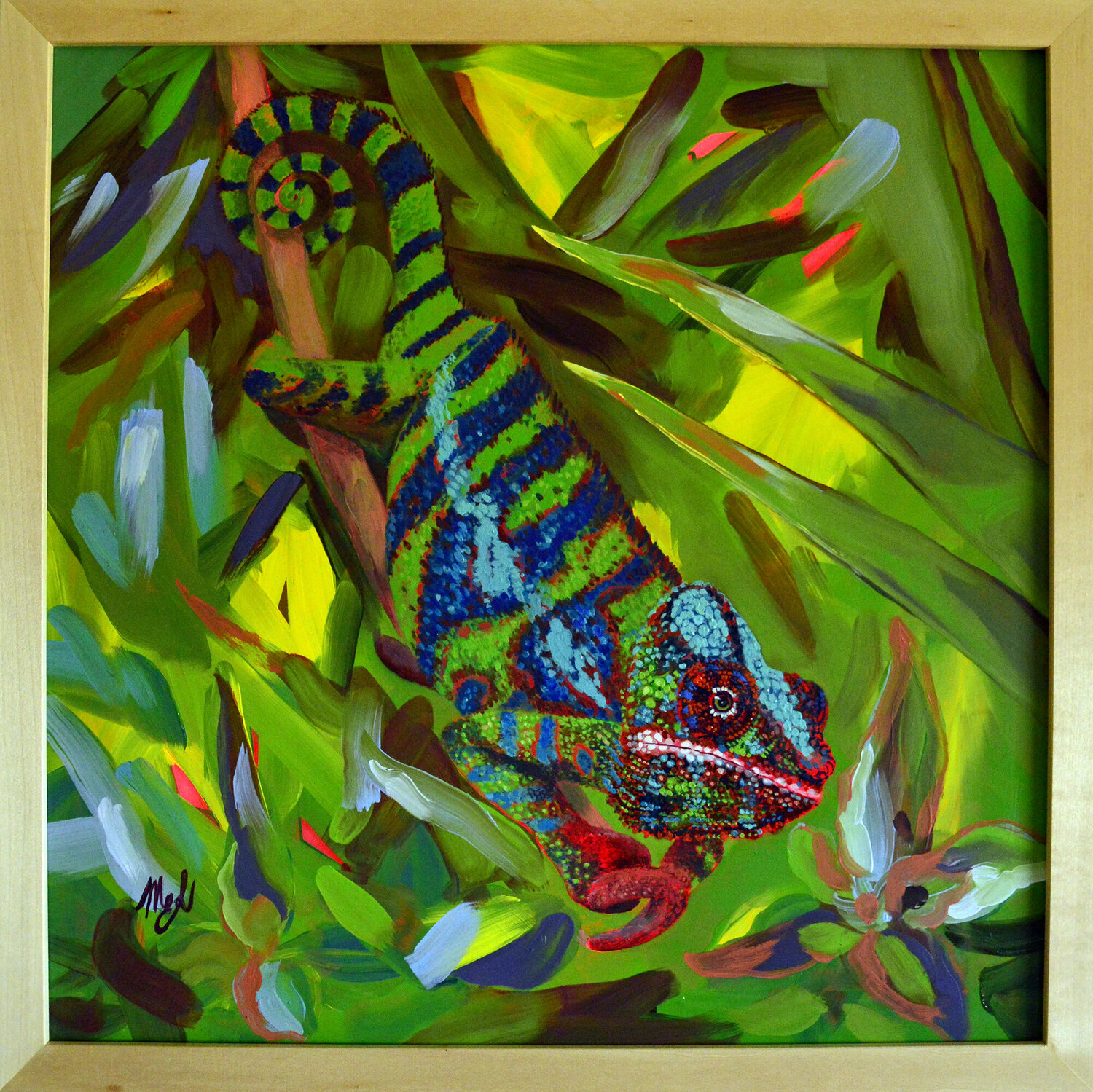 The Illusionist of the Forest by Maria Elena Luciani (2020) : Painting ...