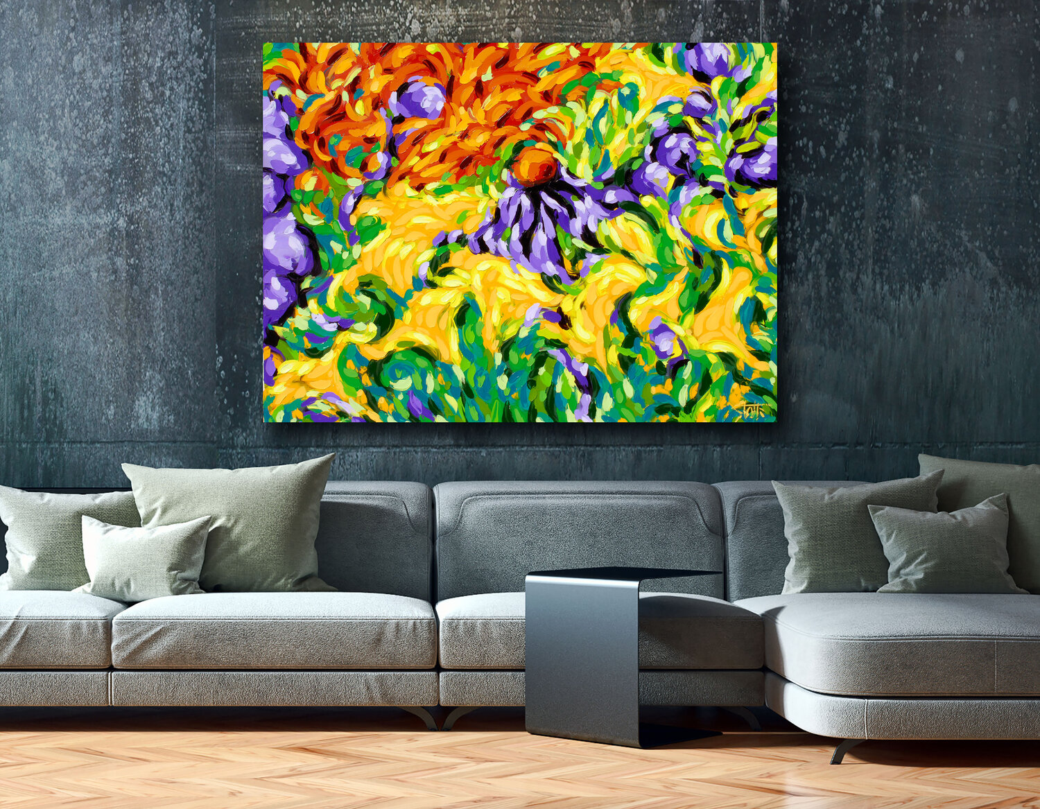 Garden 10 by Bill Stone (2008) : Painting Oil on Canvas - Singulart