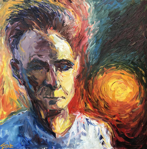 Touching by Bill Stone (2017) : Painting Oil on Canvas - Singulart