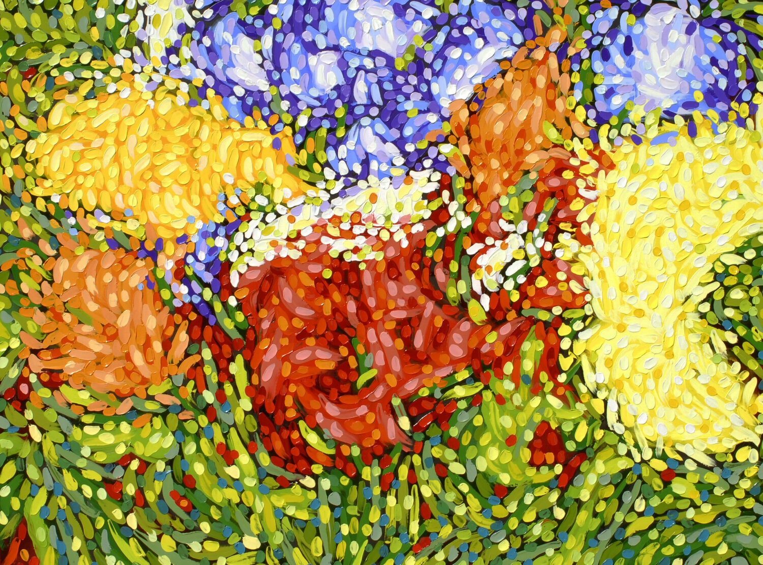 Garden 12 by Bill Stone (2008) : Painting Oil on Canvas - Singulart