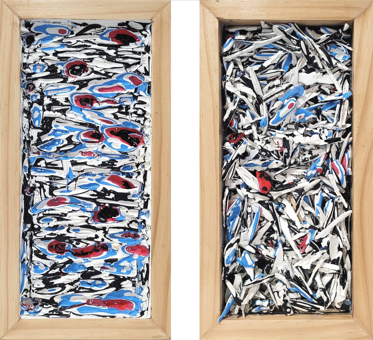 Excavation 2A and 2B diptych (set of two) de Julee Latimer (2023 ...