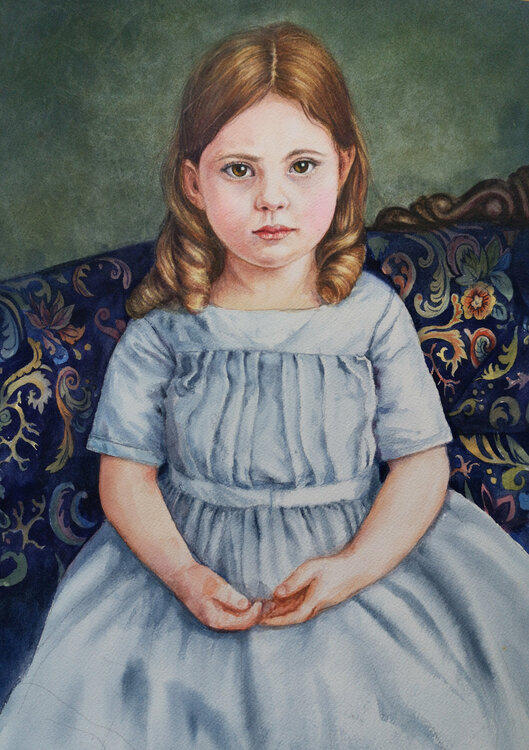 Victorian Portrait Painting