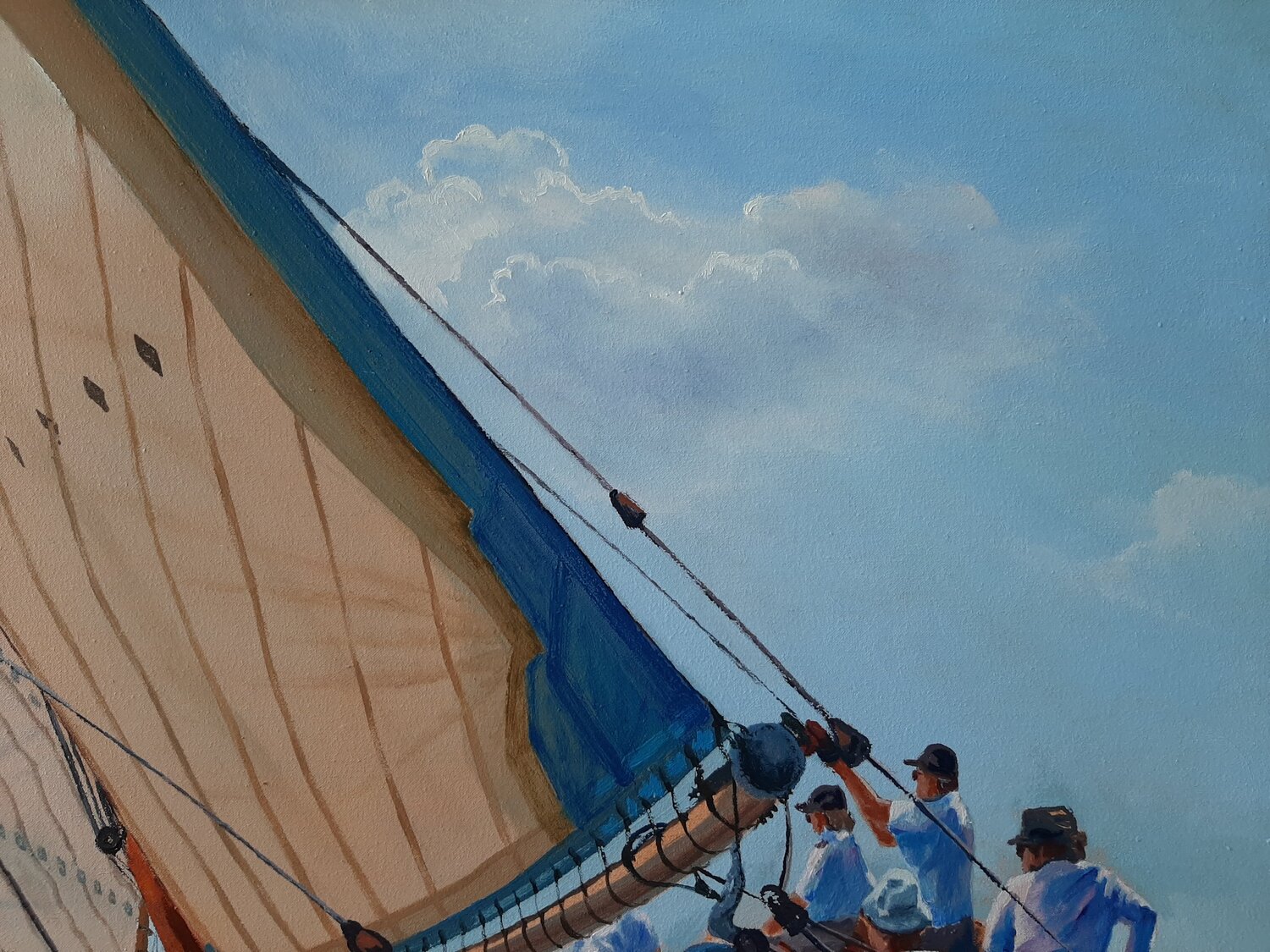 Wings of wind 01 by Garry Arzumanyan (2023) : Painting Oil on Canvas ...