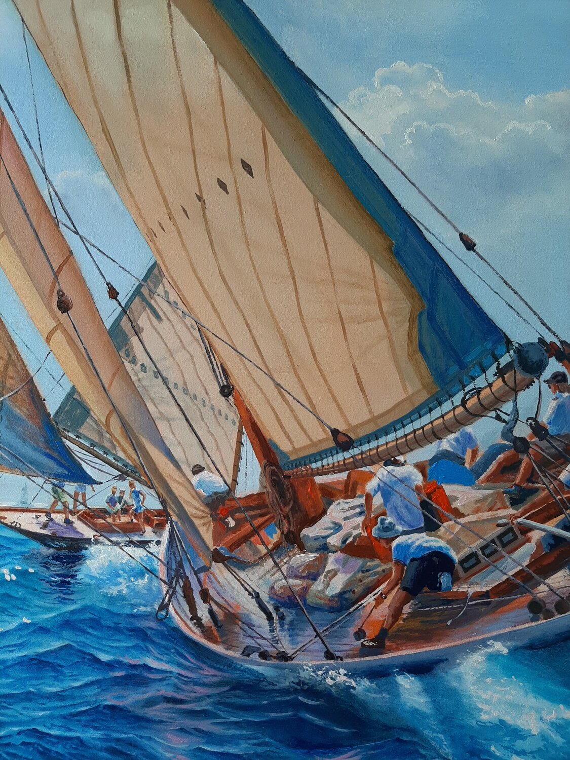 Wings of wind 01 by Garry Arzumanyan (2023) : Painting Oil on Canvas ...