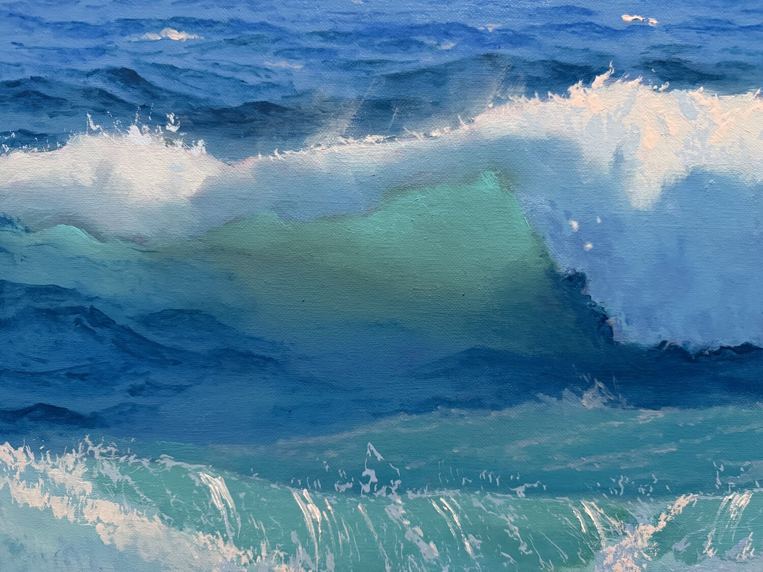 Wave 02 by Garry Arzumanyan (2025) : Painting Oil on Linen - Singulart