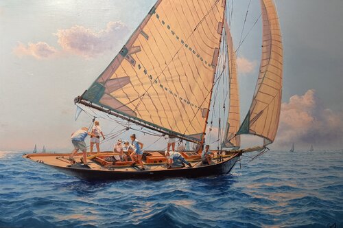 “Seascape 42” by Garry Arzumanyan (2024) : Painting Oil on Canvas ...