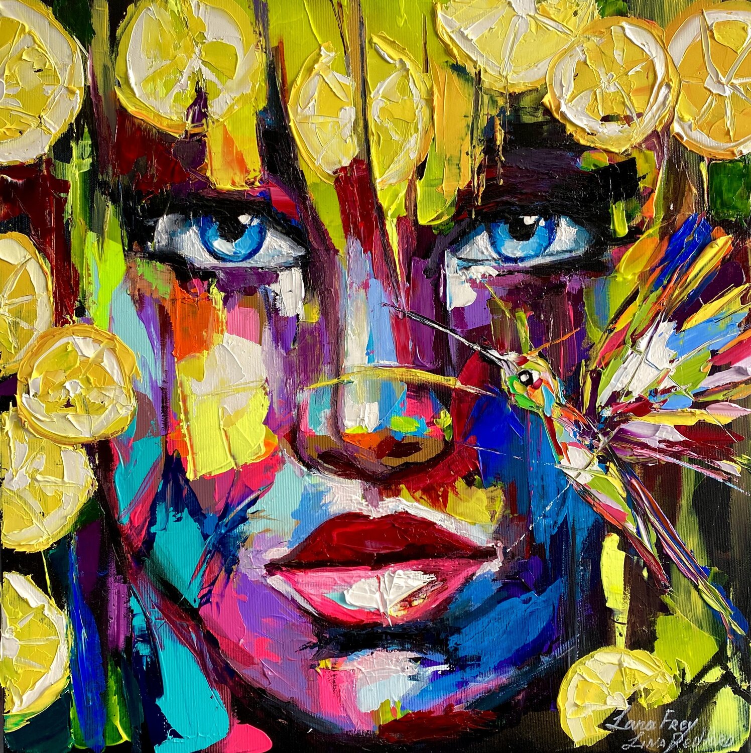 Acid Abstract Painting