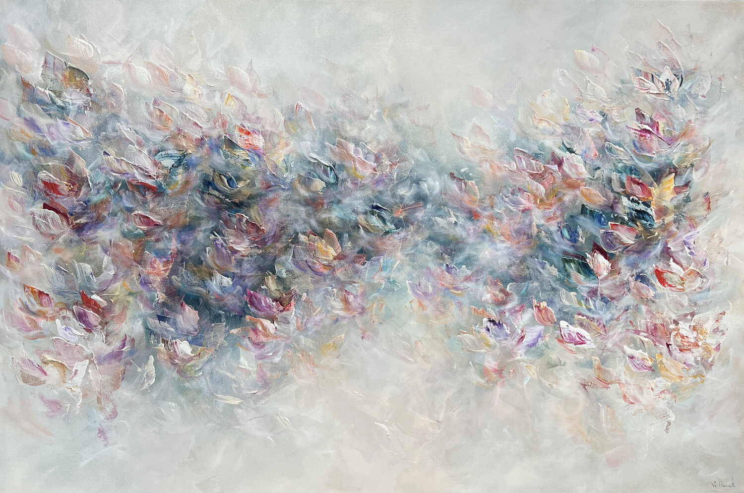 Soul Attraction by Vé Boisvert (2023) : Painting Acrylic on Canvas ...