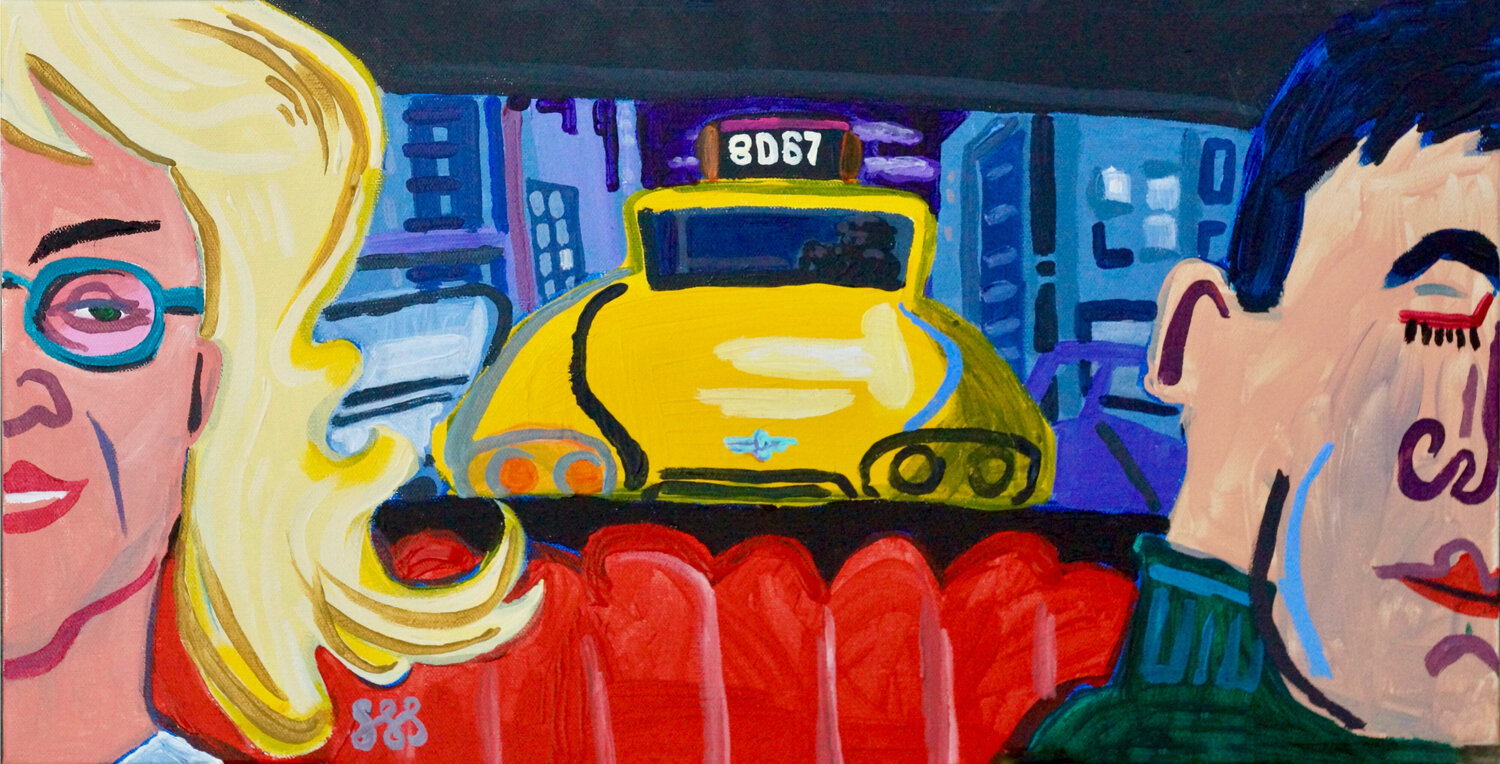 Checker Tail by Steve Spencer (2023) : Painting Acrylic on Canvas ...